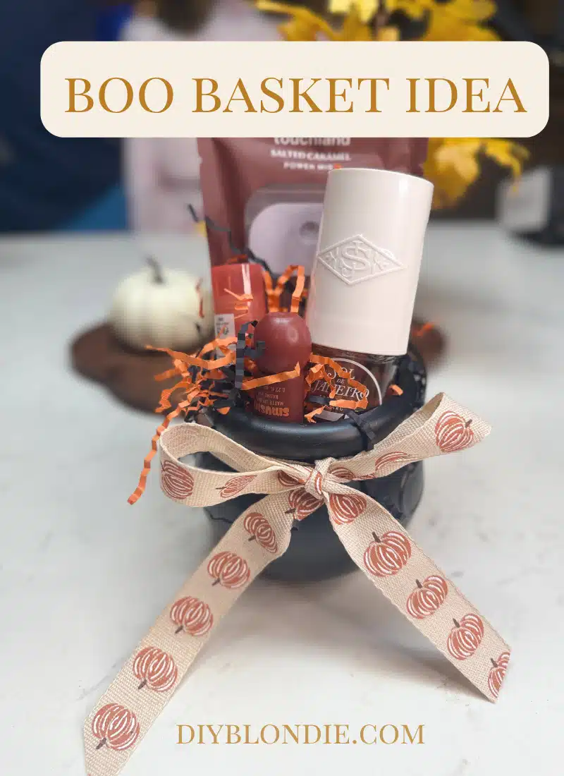 🎃 Beauty Boo Basket: A Glam Little Treat for Halloween! - Diy Blondie